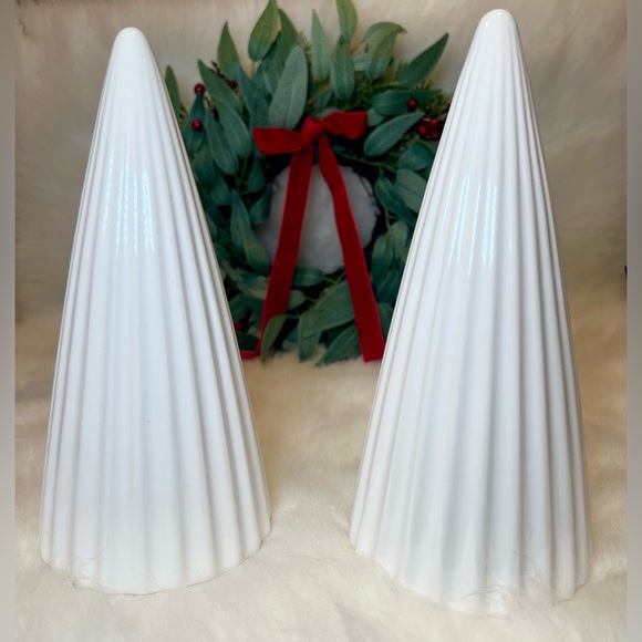 Target | Holiday | Target 2 Pearl Large Ceramic Trees | Poshmark